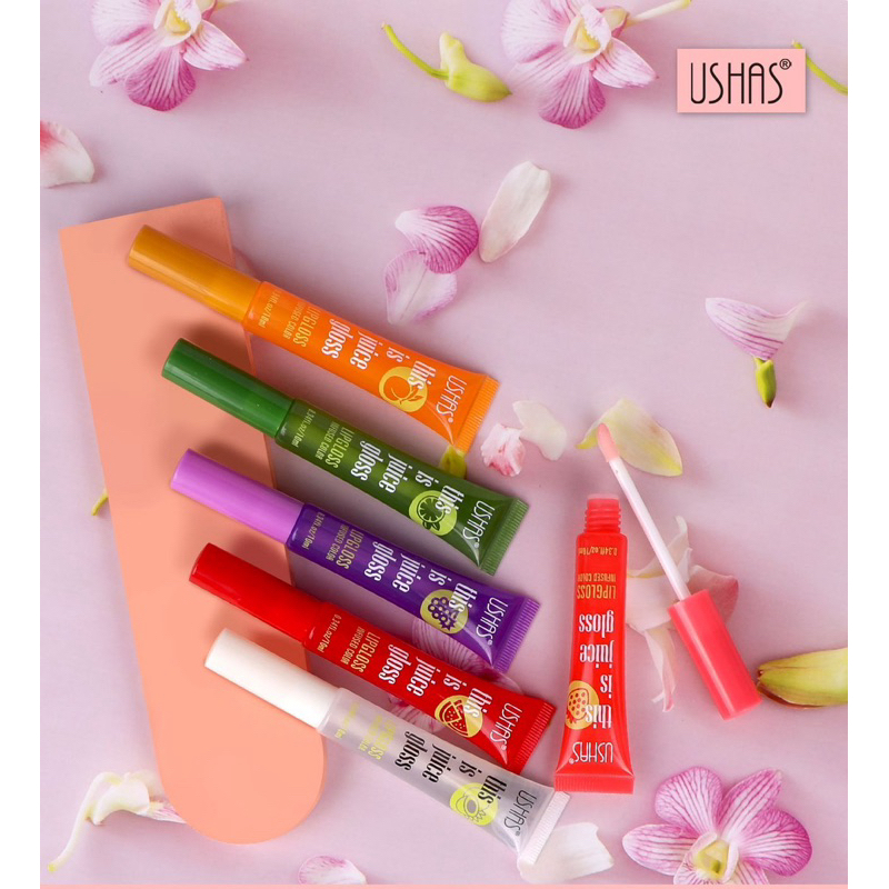 LIP GLOSS USHAS 10ml HCC-005 Original | Shopee Brasil