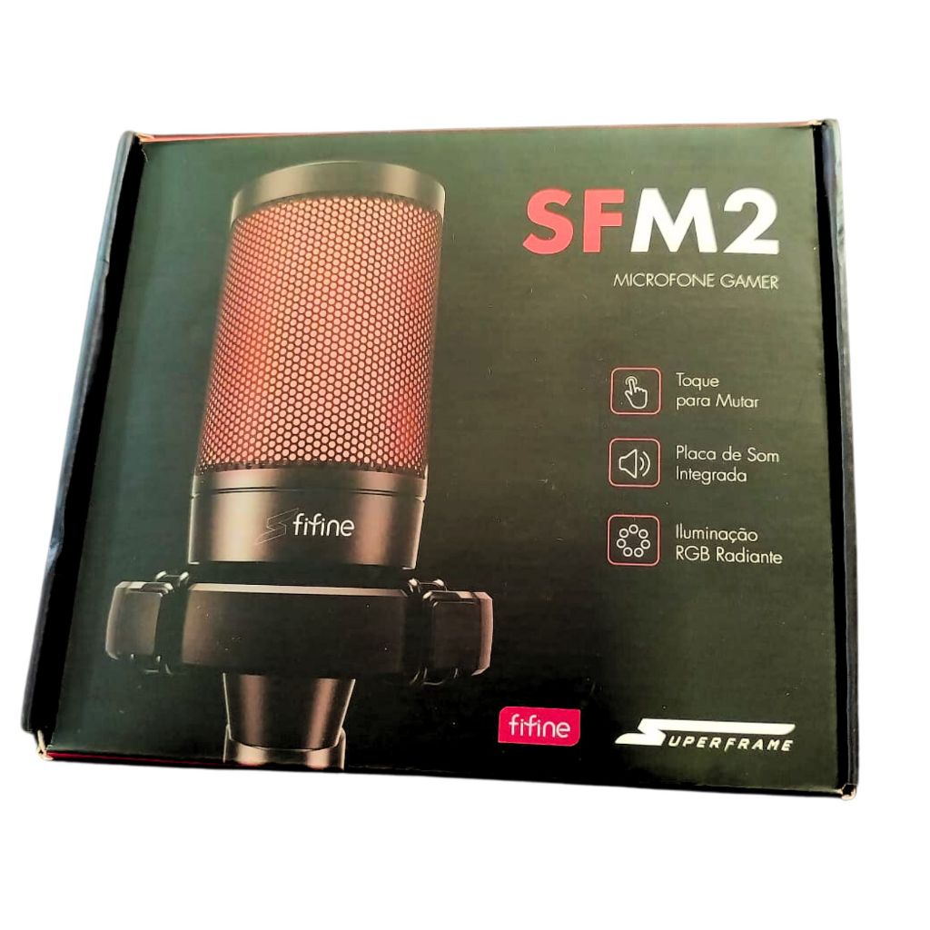 Microfone gamer FIFINE SFM2 superframe | Shopee Brasil