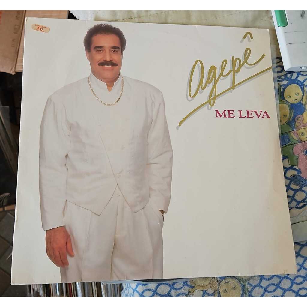 LP Agepê - Me Leva (Com encarte interno) | Shopee Brasil