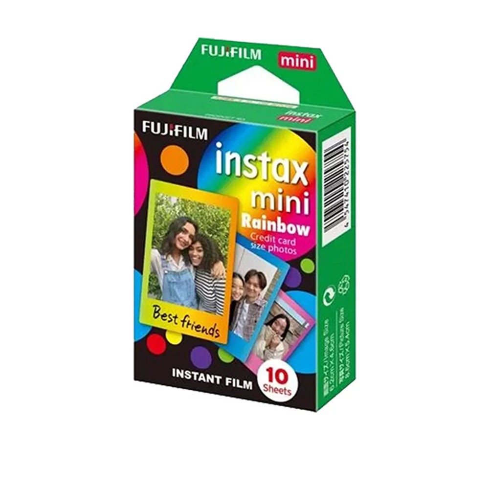 Filme instax mini Moldura Ranbow - Fujifilm | Shopee Brasil