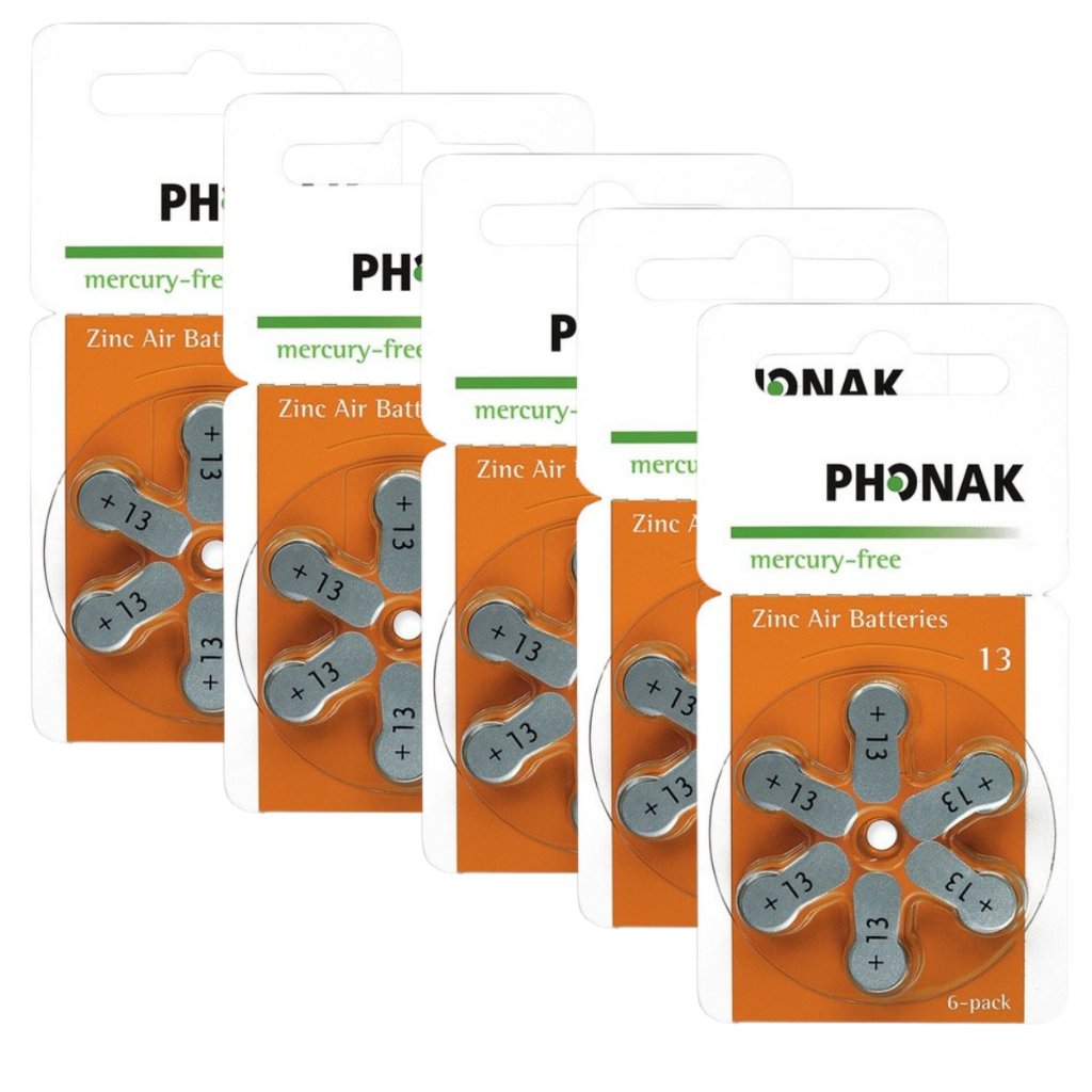 30 Pilhas Baterias P13 Pr48 Aparelho Auditivo - Phonak | Shopee Brasil