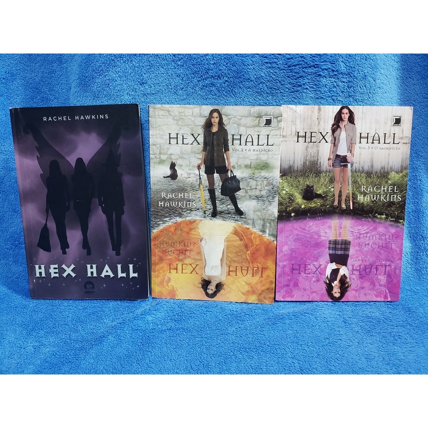 Livro - Trilogia Hex Hall | Shopee Brasil