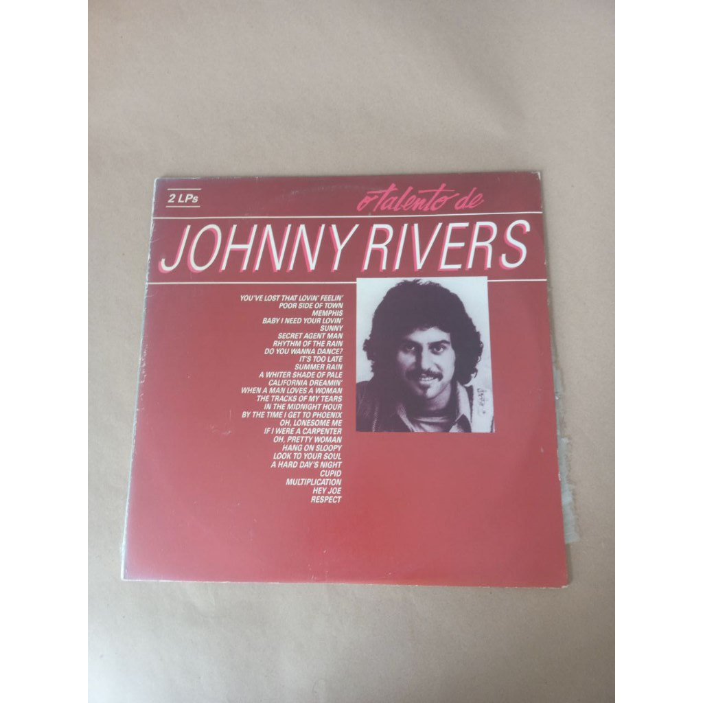 LP O Talento de Johnny Rivers / Johnny Rivers - LP Duplo | Shopee Brasil