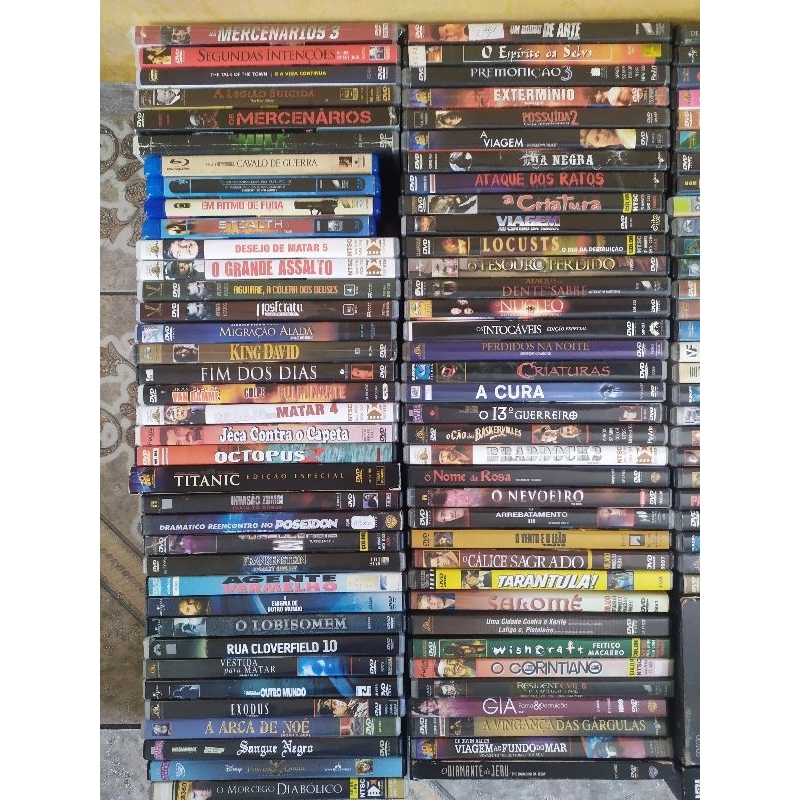 Blu-rays / dvds filmes até 15 reais cada | Shopee Brasil