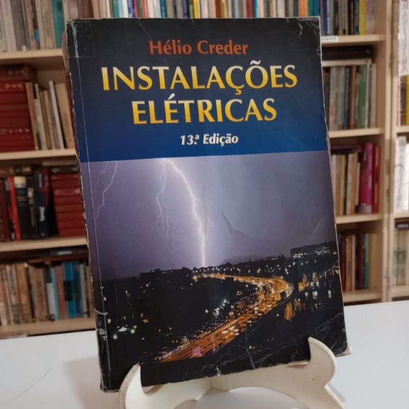 Instalações Elétricas - Hélio Creder (livro eletricista) | Shopee Brasil