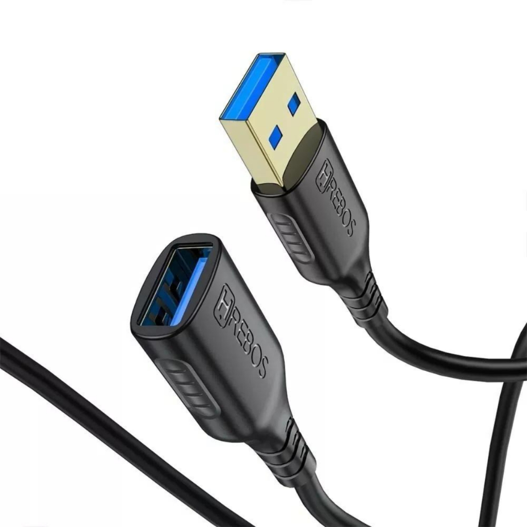 Cabo Extensor USB 3.0 2 Metros Extensão OTG Macho/Fêmea | Shopee Brasil