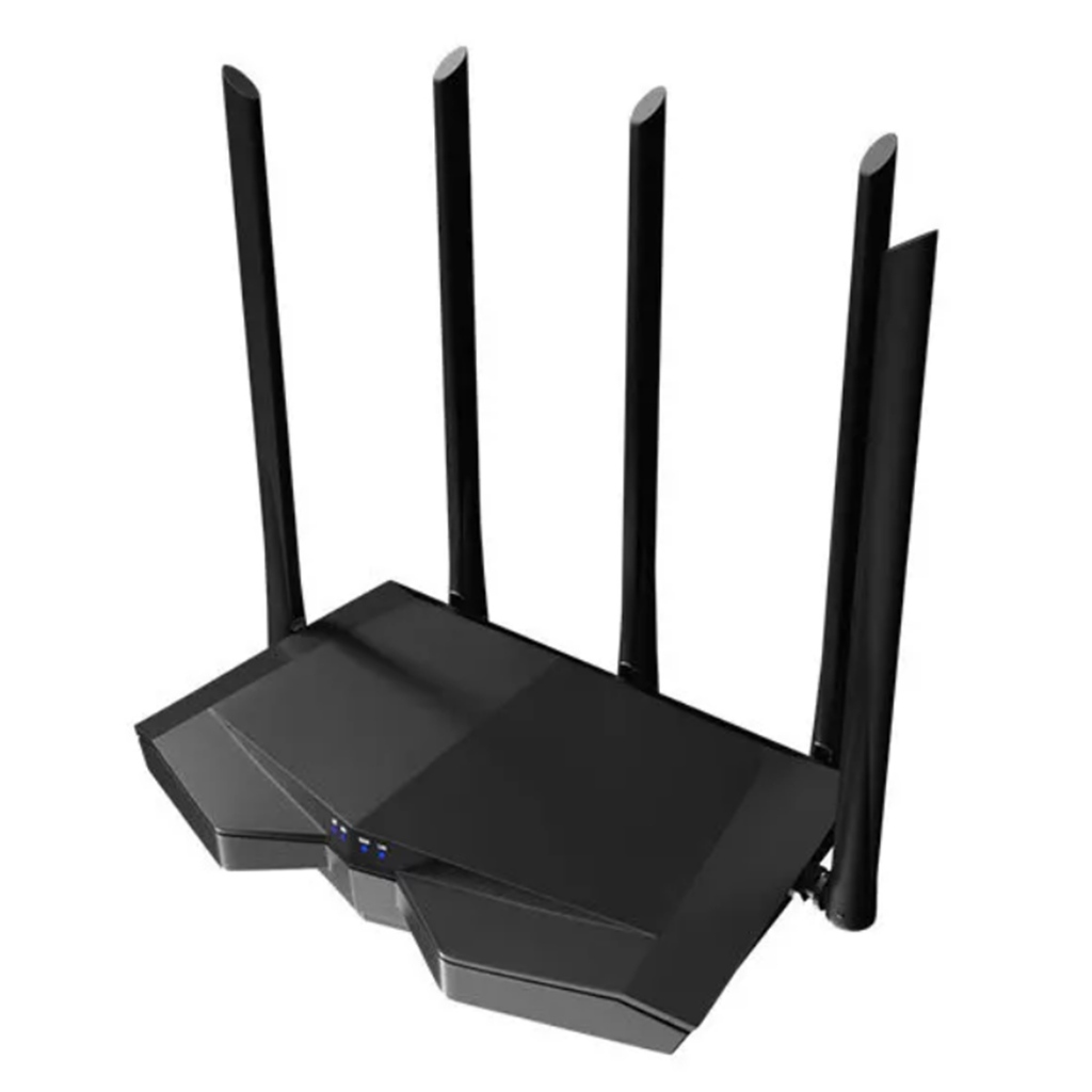 Roteador Tenda Ac7 Ac1200 5 antenas Dual Band 5Ghz e 2.4Ghz bivolt ...