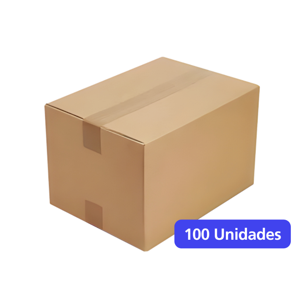 100 Caixas De Papelão Para Envios Correios 20x15x15 | Shopee Brasil