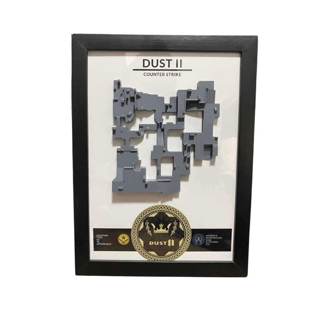 Miniatura Counter Strike Mapa Dust2 3d | Shopee Brasil