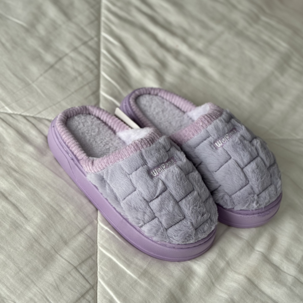 Chinelo Pantufa Feminina Adulto Pelúcia Forrada Puff Inverno 36 ao 41 | Shopee Brasil