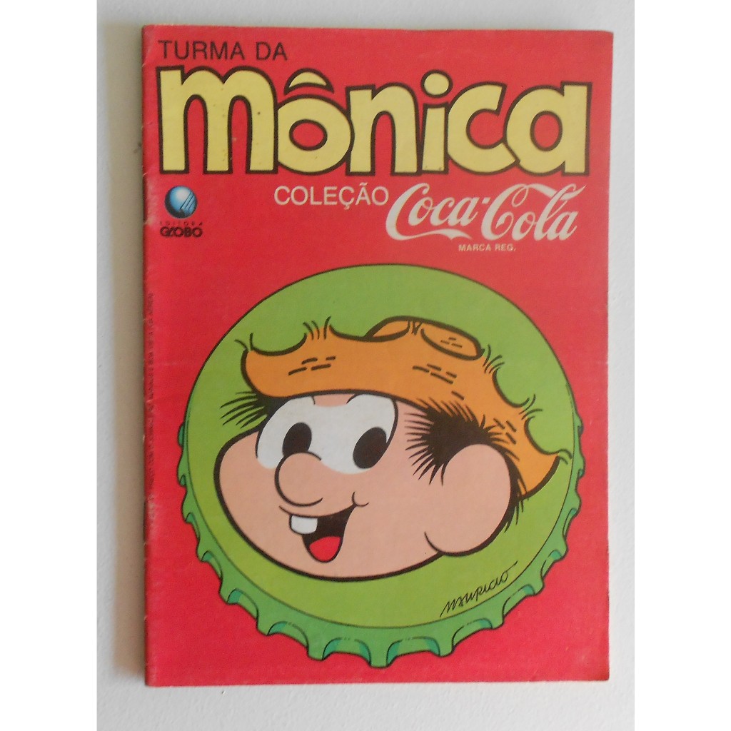 Gibi TURMA DA MONICA COCA COLA CHICO BENTO | Shopee Brasil