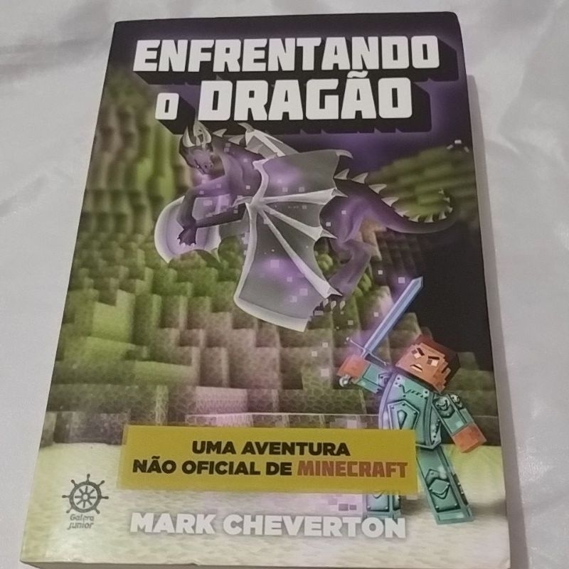 Livro Enfrentando o Dragão uma Aventura não Oficial de Minecraft - Mark ...