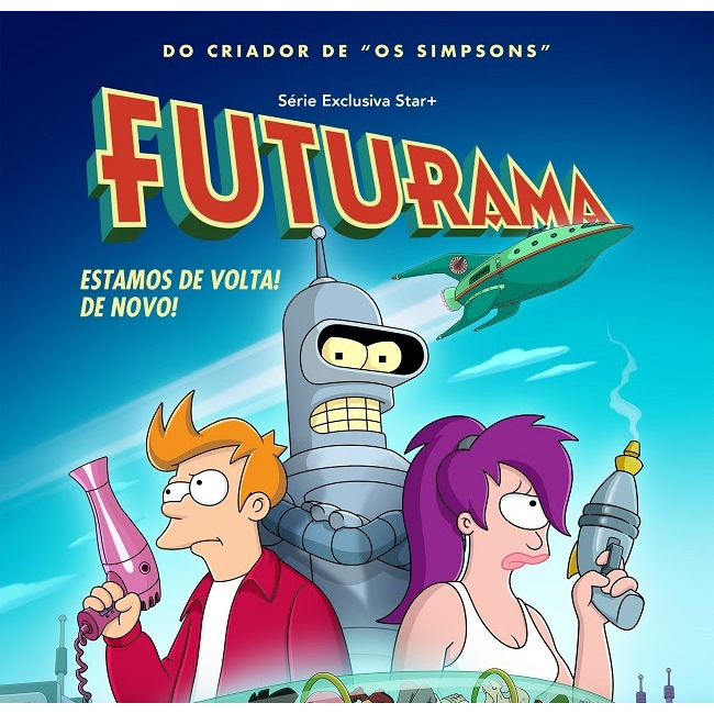 Futurama Temporada 1 e 2 COMPLETAS 3 DVDS | Shopee Brasil