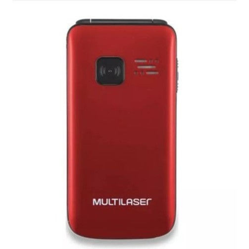 Celular Multilaser Vita Flip Simples para Idoso Tecla Grande Dual Chip MP3 Rádio FM Lanterna ...