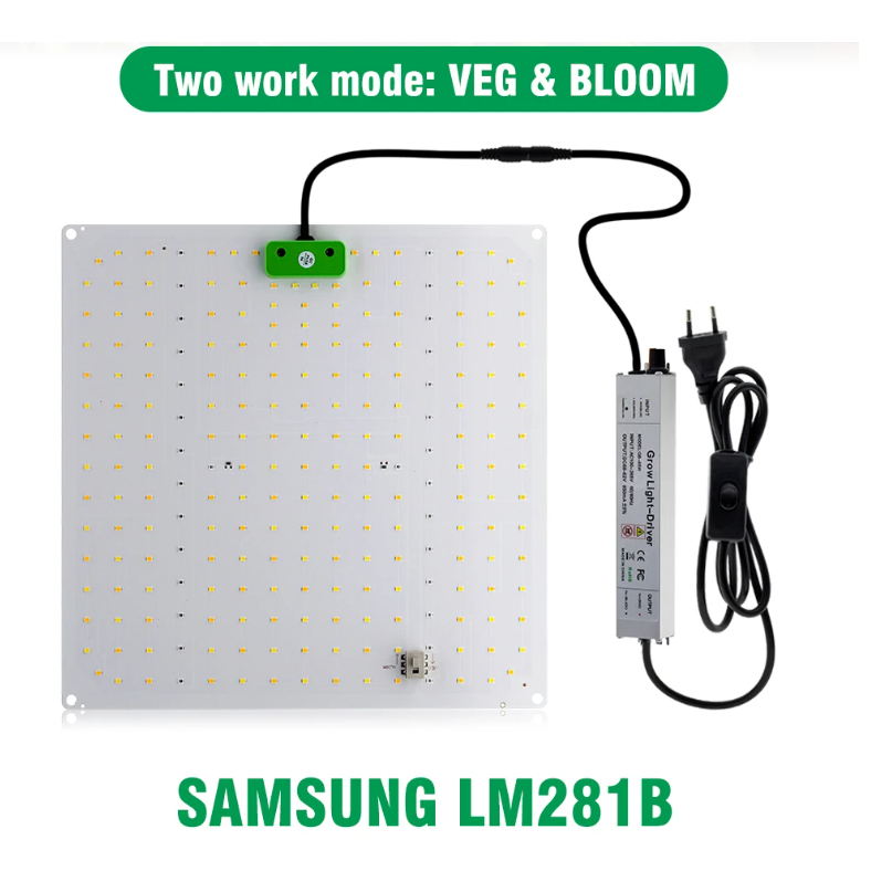 Painel Led - Dimmer + Veg/bloom - Qb 65w Chip Samsung Lm281b | Shopee ...