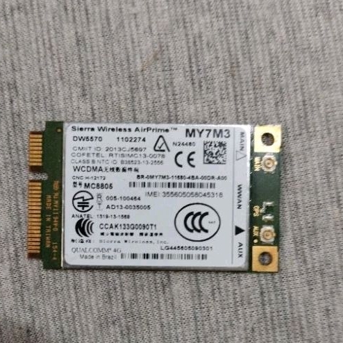 Placa Sierra Wifi AirPrime Dw5570 | Shopee Brasil