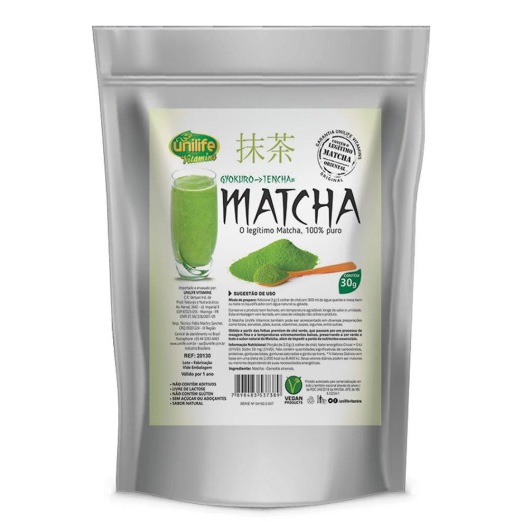 Matcha Legitimo Premium 100% Puro Original Cha Em Po 30g | Shopee Brasil