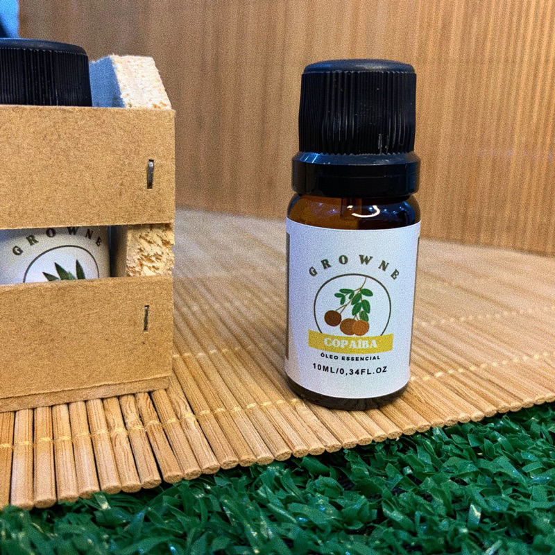 Óleo Essencial Copaíba 100% Puro - 10 ML - Growne | Shopee Brasil