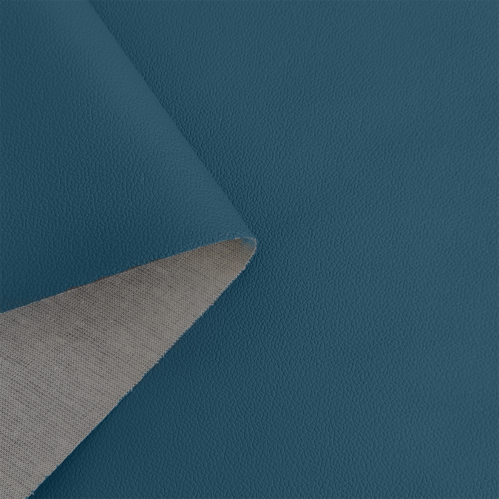 Courvin Uruguai Azul Petróleo Couro Sintético Liso Automotivo Premium ...