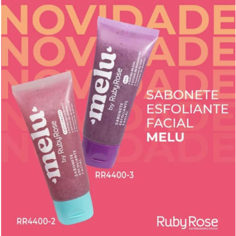 O Sabonete Esfoliante Facial Tutti Frutti/Uva da linha Melu by Ruby ...
