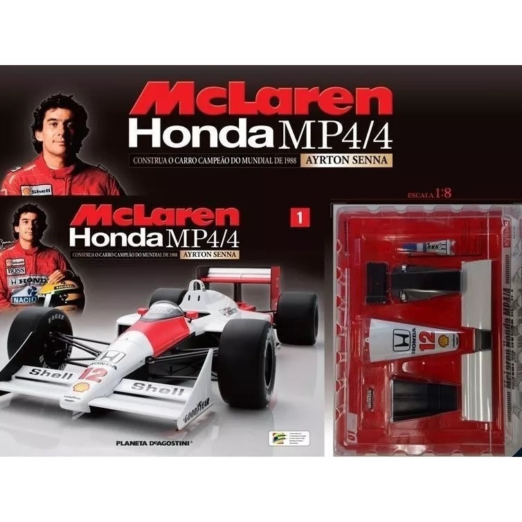 10 edições (LEIA A DESCRIÇÃO!!!)- FASCÍCULOS - CONSTRUA MCLAREN HONDA ...