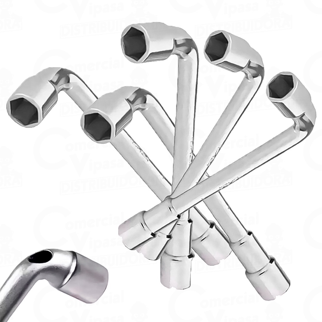 Chave Biela Tipo L Vazada Com Furo Medidas A Escolher | Shopee Brasil