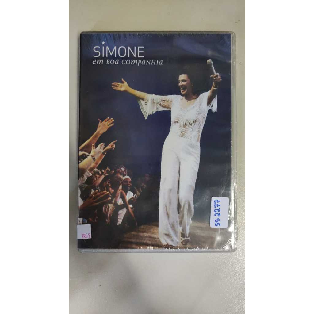 DVD - Simone em Boa Companhia (Lacrado) | Shopee Brasil