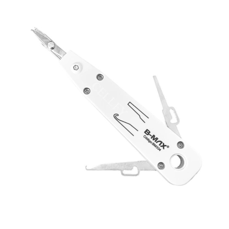 Alicate punch down de inserção para módulos 3141A para RJ11 e RJ45 B ...