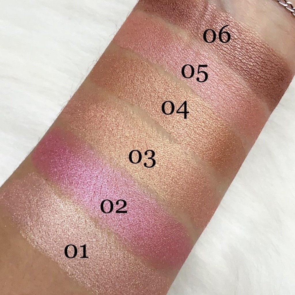 Blush Marble Feels Mood Cintilante Glow Ruby Rose HB6117 | Shopee Brasil