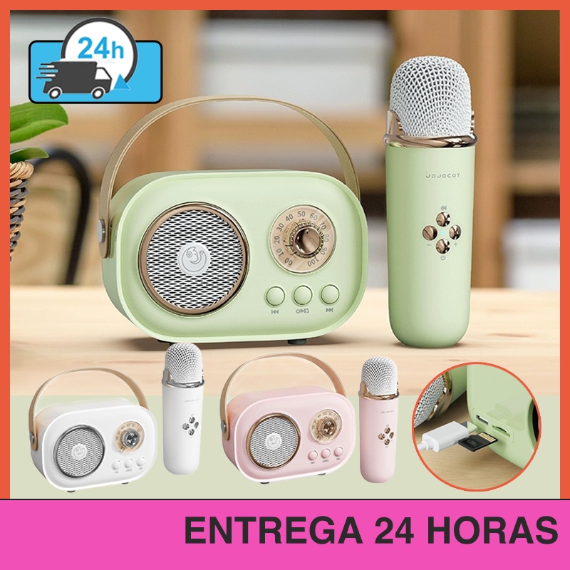 MINI BLUETOOTH KARAOKE WIRELESS MIC SPEAKER SET | C20 PLUS | 4 COLOURS ...
