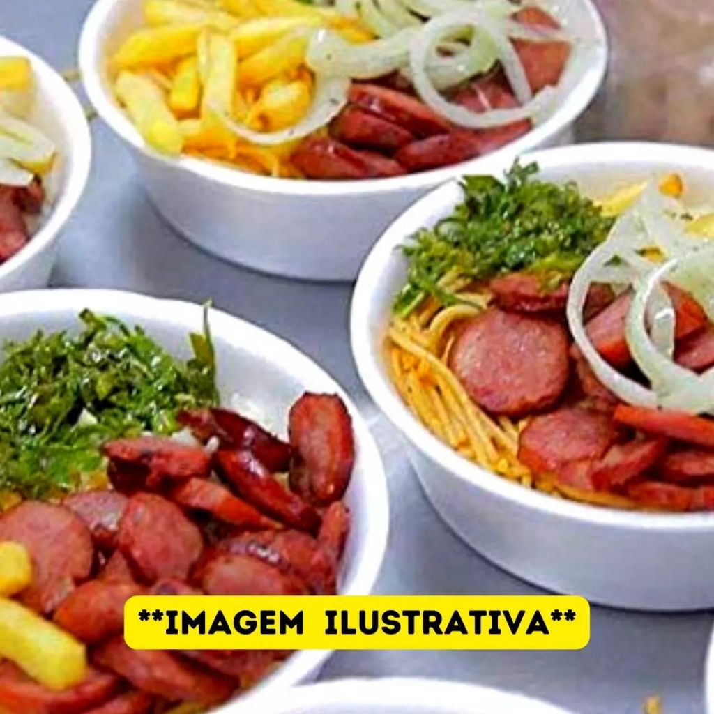 Marmitex Isopor C/ Tampa 800ml Térmica 100 Un | Shopee Brasil