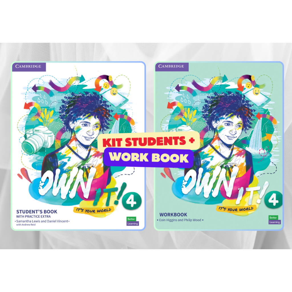 Own It 4 Student's book + Workbook completo ( Impresso em papel 90 ...