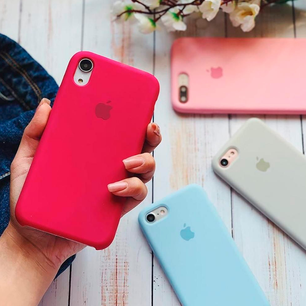 Capa Capinha Silicone IPhone XR Várias cores, Ótima qualidade | Shopee ...