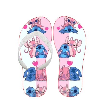 Chinelo Lilo Stitch & Angel Adulto e Infantil Envio Rapido | Shopee Brasil