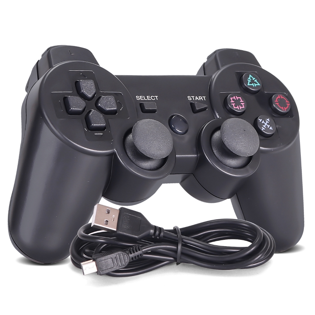 Controle Joystick Sem Fio Wireless Ps3 Pc Computador Gamer Vídeo Game ...