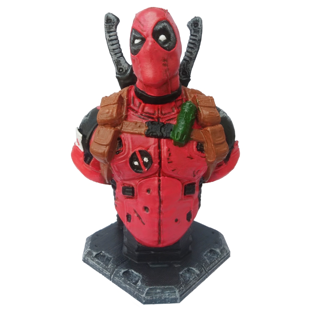Busto Do Deadpool - Colecionável Da Marvel | Shopee Brasil
