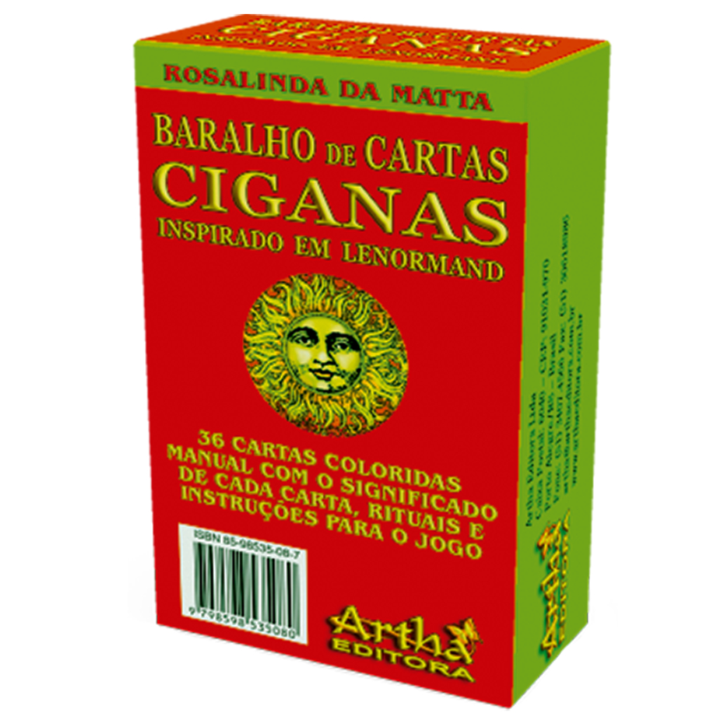 Baralho De Cartas Ciganas Inspirado Em Lenormand 36 Cartas Artha Editora Shopee Brasil