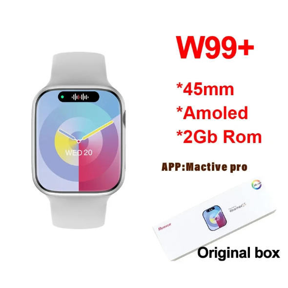 Relógio Smartwatch W99+ Plus Serie 10 Amoled Chat GPT 45mm Ilha ...