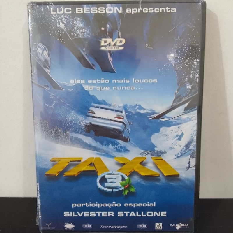 Dvd Táxi 3-Luc Besson-DUBLADO-LACRADO | Shopee Brasil