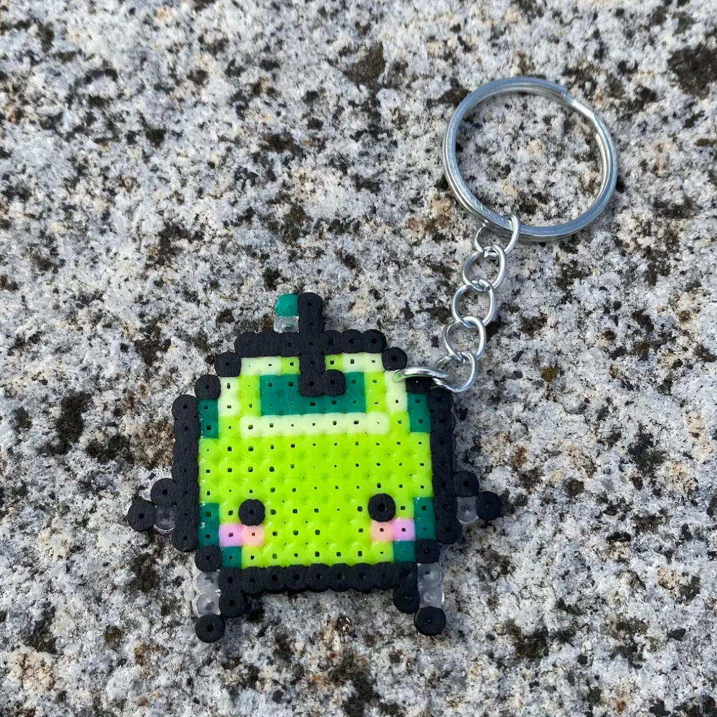 Stardew Valley Junimo Chaveiro pixel art perler beads hama beads ...