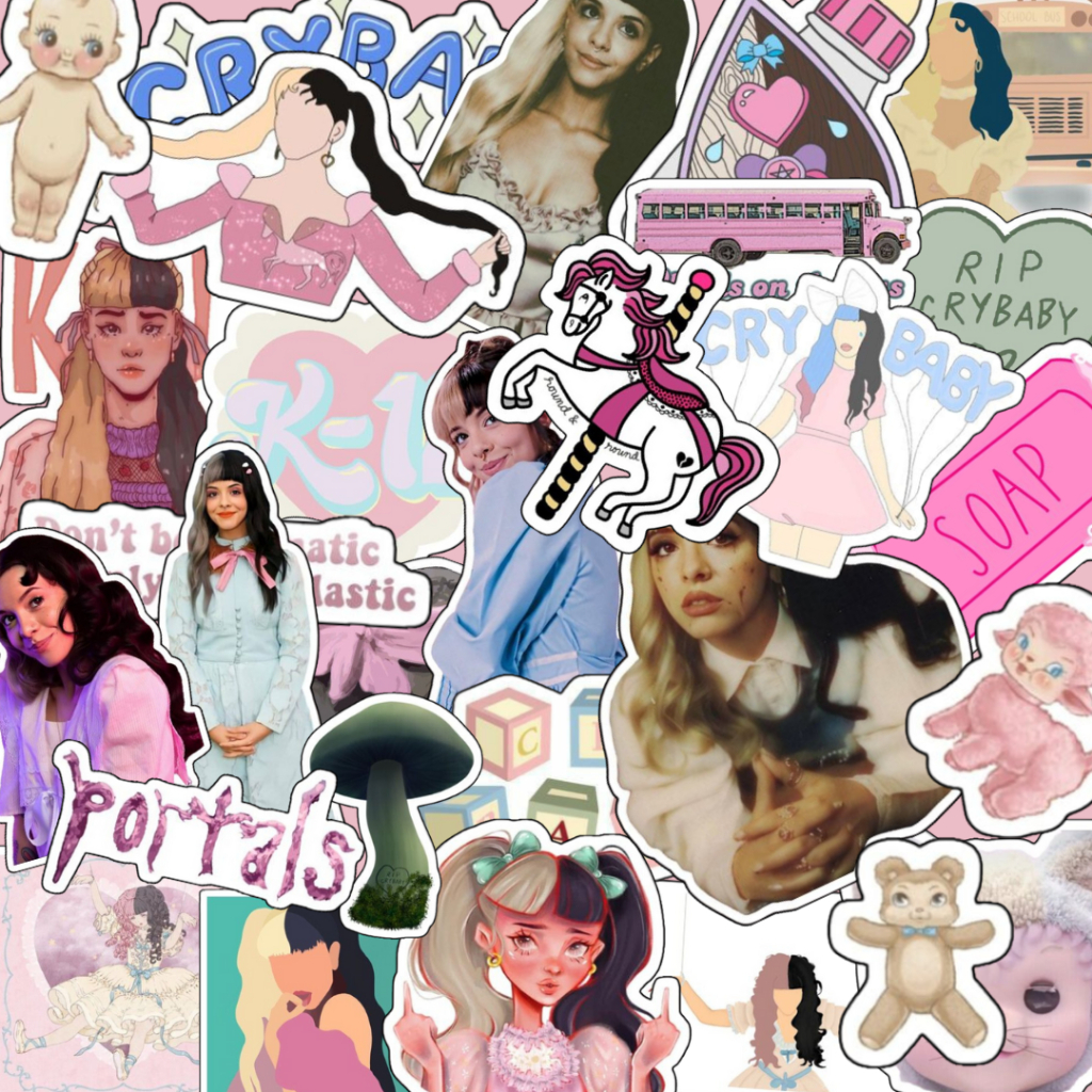 MELANIE MARTINEZ - SUPER PACK 28 ADESIVOS/STICKERS! (NACIONAL) | Shopee ...