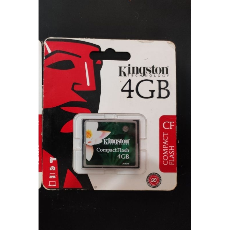 Cartão Compact Flash Kingston 4gb | Shopee Brasil