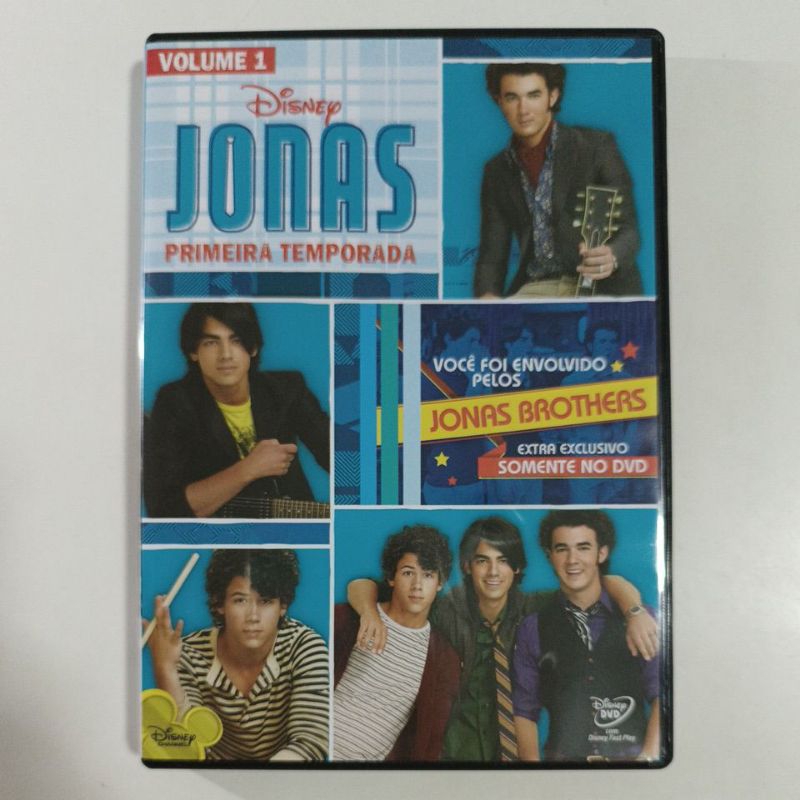 Dvd Jonas Brothers - Primeira Temporada Volume 1 | Shopee Brasil