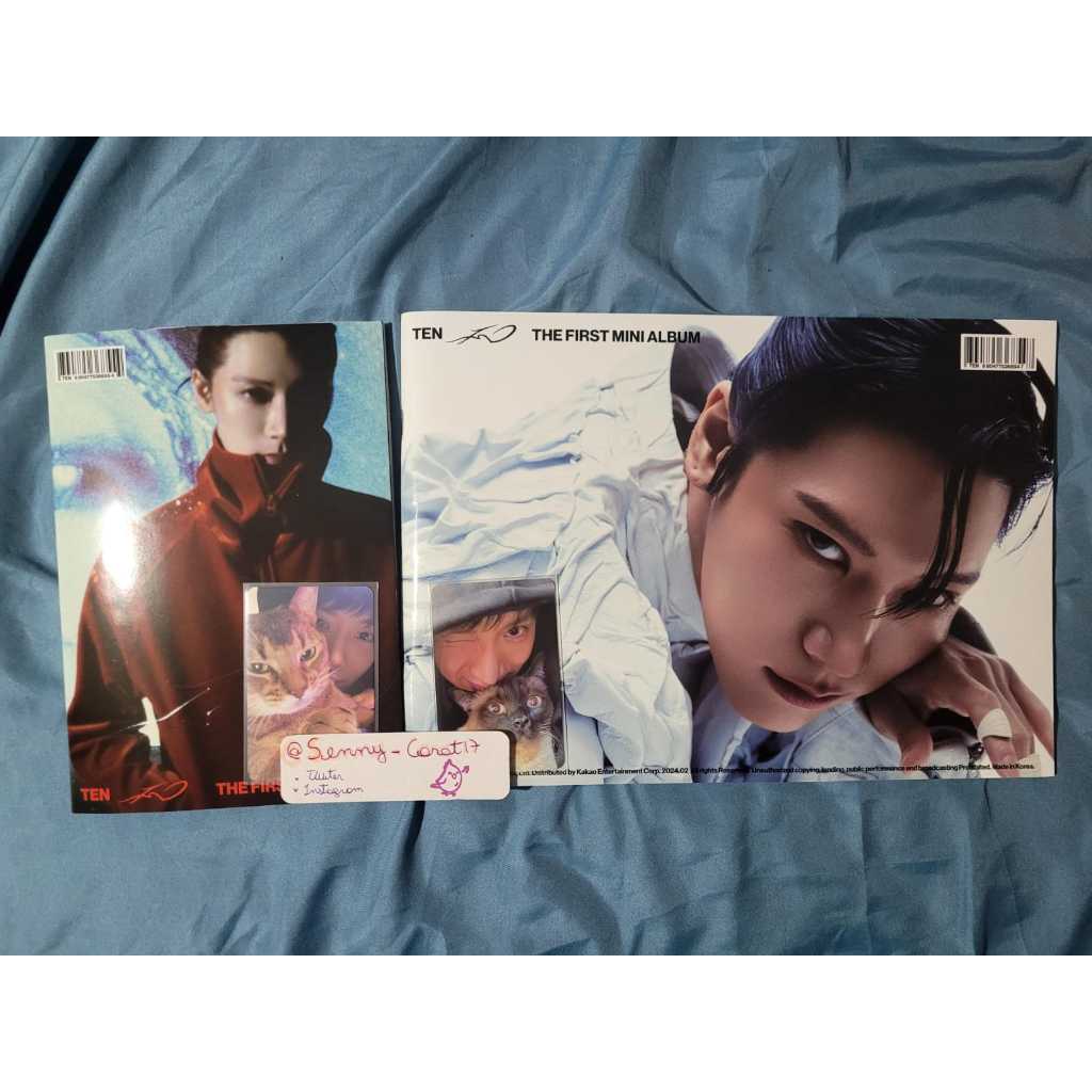 NCT TEN SOLO COM PHOTOCARD COM GATO LOUIS LEON OFICIAL (LEIA A ...
