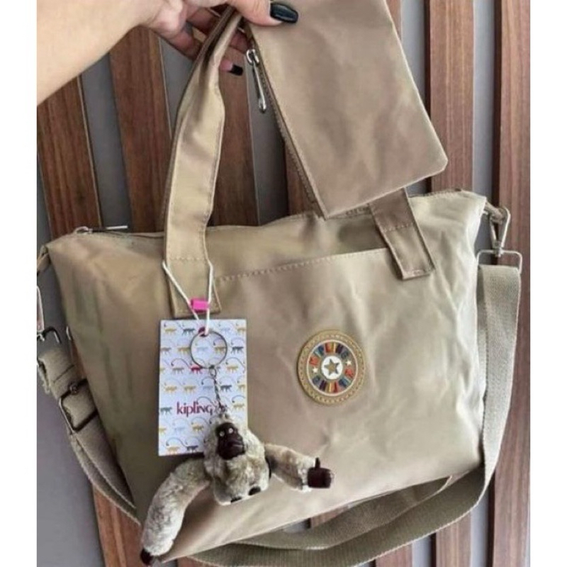 Kit bolsa e porta cartão necessaire trabalho kipl | Shopee Brasil