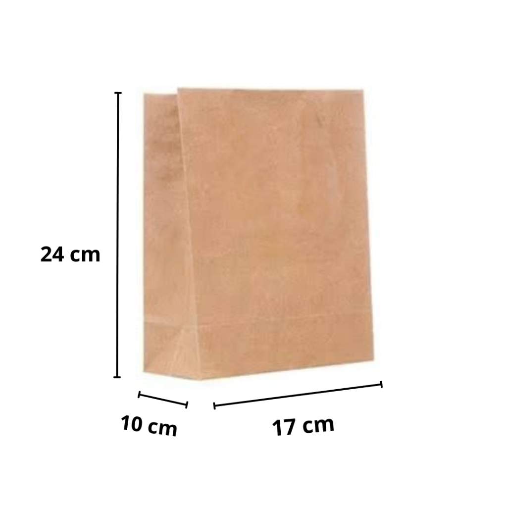 Saco Kraft personalizado com sua logo/arte | Shopee Brasil