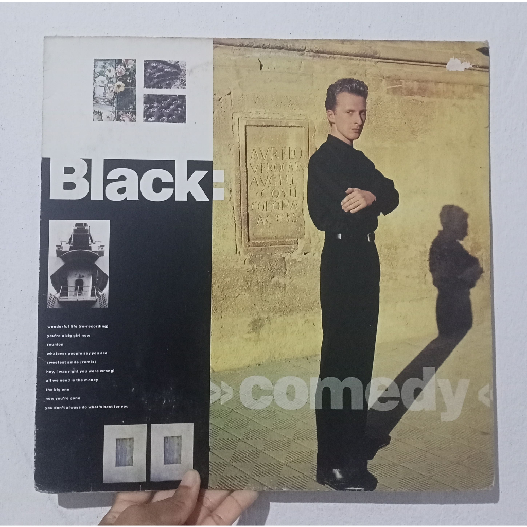 Lp Vinil Black - Comedy (phil Collins/synthpop/1989) | Shopee Brasil