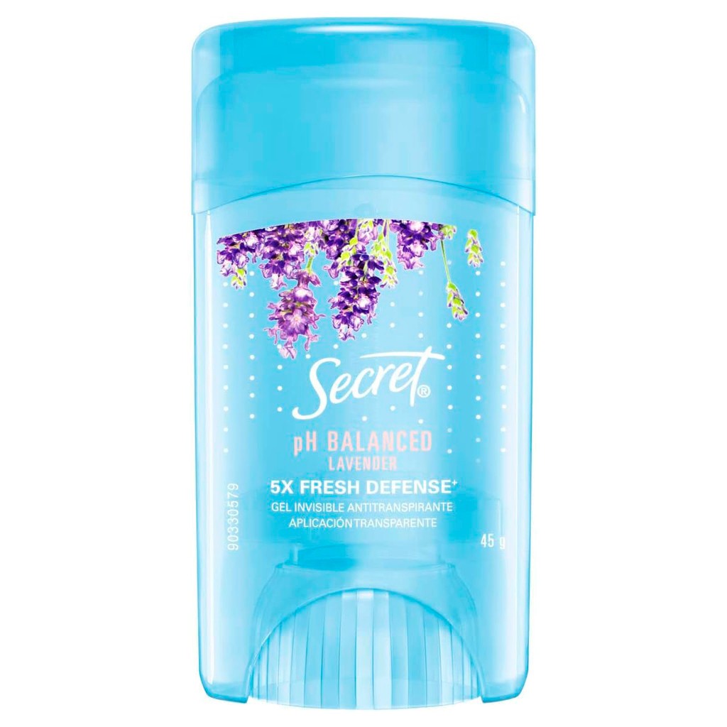 Desodorante Secret em Gel PH Balanced Lavender 45G | Shopee Brasil