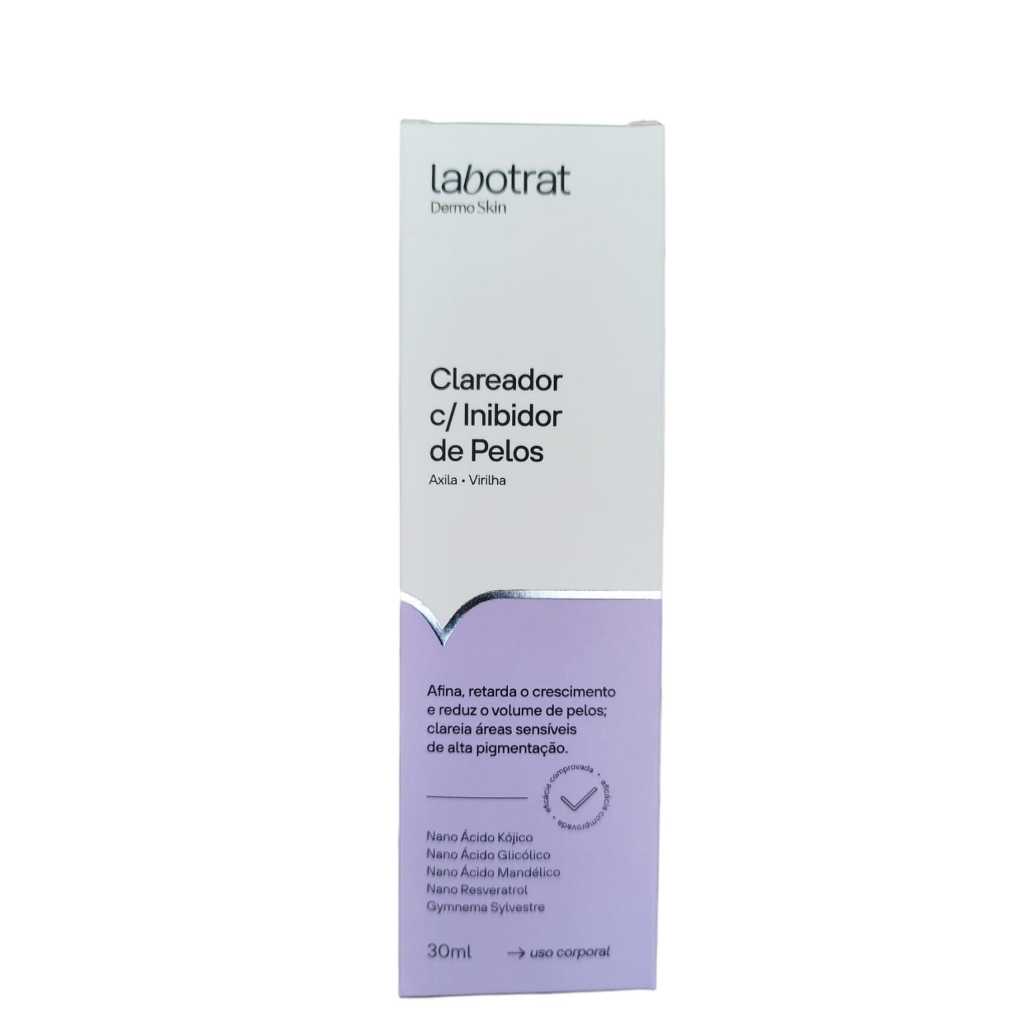 Clareador c/ Inibidor de Pelos Labotrat Axilas/Virilhas 30ml | Shopee ...