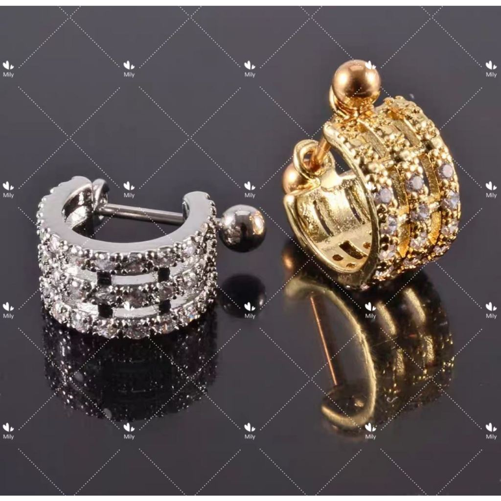 1 Peça Piercing de Cartilagem de Oreha Helix Daith Rook Lóbulo | Shopee ...